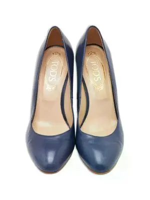 TOD'S Leather Wedge Pumps