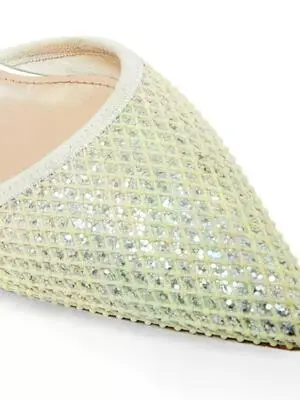 Miu Miu Glitter-finish Ankle-strap Pumps