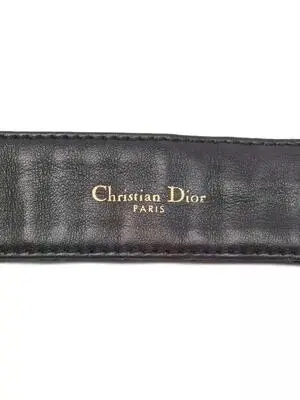 Dior 2020 30 Montaigne Oblique Canvas Belt