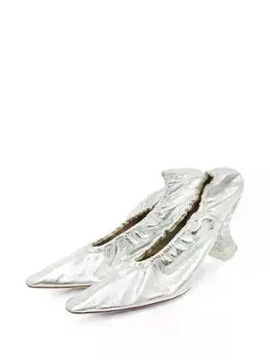 Bottega Veneta Almond Heeled Pumps