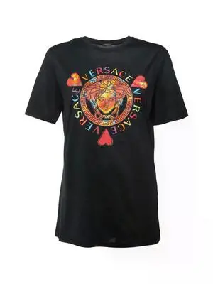 Versace Medusa Logo-print T-shirt