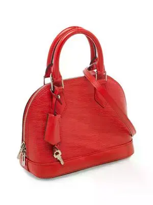 LOUIS VUITTON Alma Bb Epi Leather Tote Bag