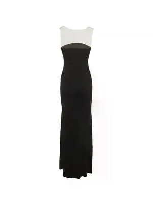 CHATS BY C.DAM Crepe Maxi Dress