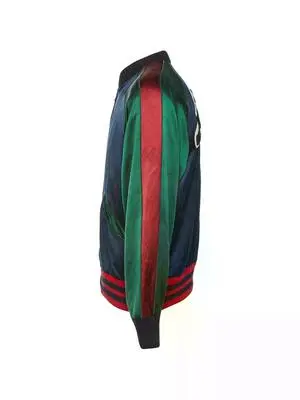 Gucci Long-sleeve Bomber Jacket - Blue
