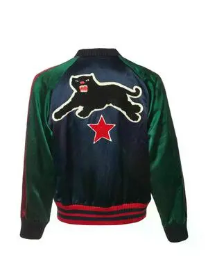 Gucci Long-sleeve Bomber Jacket