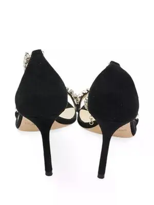 JIMMY CHOO Shiloh Crystal-embellished Sandals