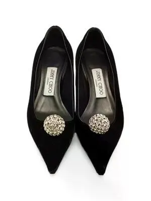 JIMMY CHOO Orb Pointed-toe Pumps