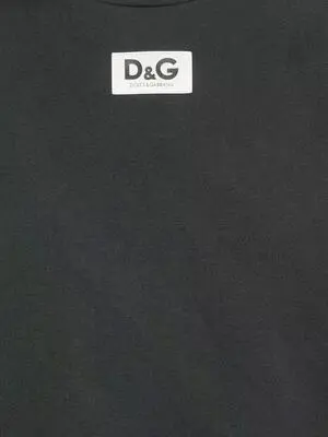 Dolce & Gabbana Crew-neck Logo-patch T-shirt