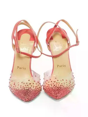 CHRISTIAN LOUBOUTIN Spikaqueen Crystal-embellished Pumps