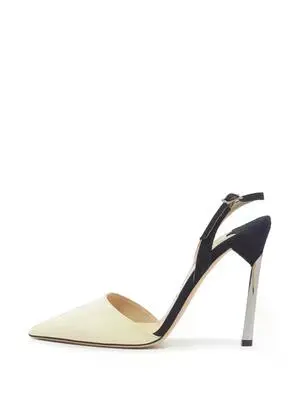 JIMMY CHOO Lucy Patent Leather Slingback Pumps