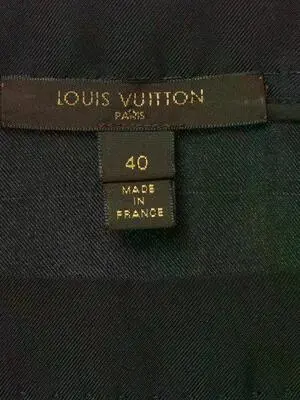 LOUIS VUITTON Pleated Silk Blouse