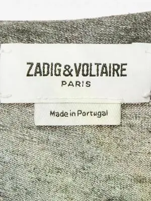 Zadig&Voltaire Round-neck Short-sleeve T-shirt