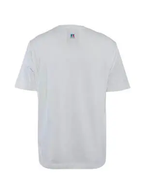 BOSS Logo-embroidered Jersey T-shirt - White