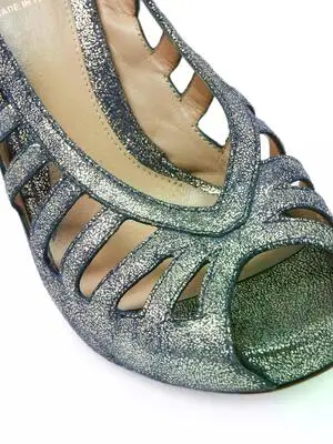 Fendi Suede Slingback Pumps