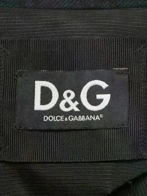 Dolce & Gabbana Check Double-breasted Coat