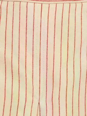 Gucci Horsebit-detail Striped Midi Skirt