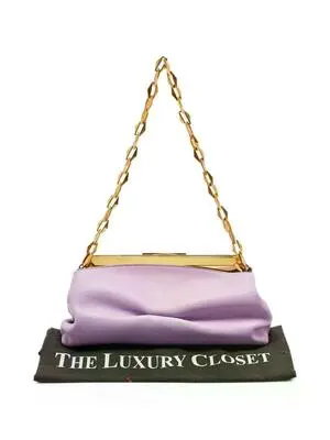 JIMMY CHOO Diamond Frame Clutch Bag