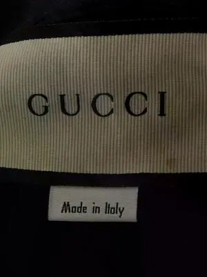 Gucci Embroidered Polo Shirt