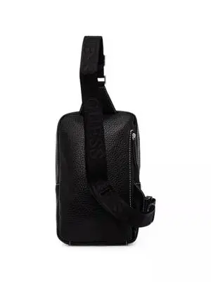 Guess Boston Pebbled Contrast-stitch Backpack