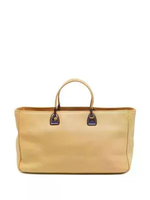 LANCEL East-west Leather Tote Bag - Neutrals