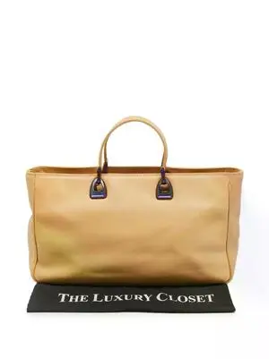 LANCEL East-west Leather Tote Bag