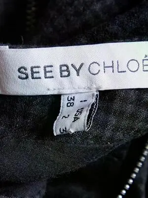 See By Chloé Checked Shift Dress