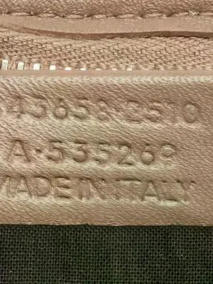 Balenciaga Bazar Shearling Clutch Bag