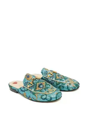 Gucci Princetown Horsebit Mules