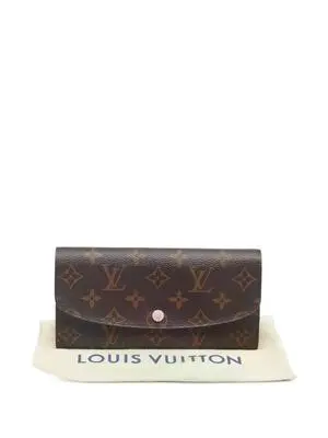 LOUIS VUITTON 2016 Emilie Monogram-pattern Wallet