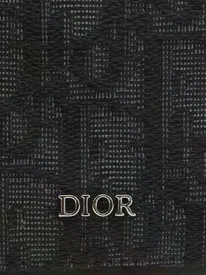 Dior Oblique Canvas Flap Card Case