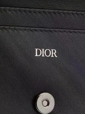 Dior Oblique Canvas Flap Card Case