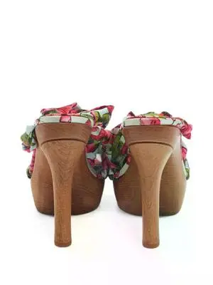 Dolce & Gabbana Floral-print Sandals
