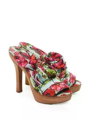 Dolce & Gabbana Floral-print Sandals