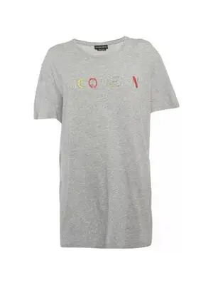Alexander McQueen Graphic-print T-shirt - Grey
