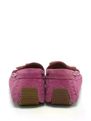 Bottega Veneta Intrecciato Suede Loafers