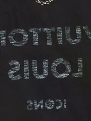LOUIS VUITTON Chain-link Crew-neck T-shirt