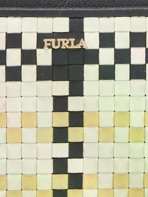 Furla Woven Zip-around Wallet