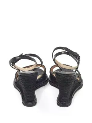 Bottega Veneta Intrecciato Wedge Sandals
