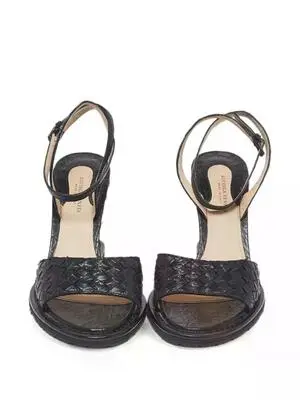 Bottega Veneta Intrecciato Wedge Sandals
