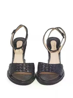 Bottega Veneta Intrecciato Wedge Sandals