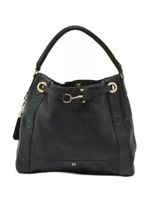 AIGNER Cavallina Leather Shoulder Bag