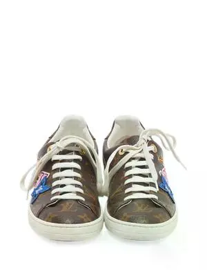 LOUIS VUITTON Frontrow Monogram-pattern Sneakers