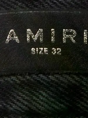 Amiri Straight-leg Patch-pockets Jeans