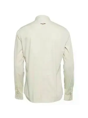 Burberry Piped-trim Chest-pocket Shirt