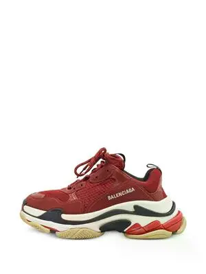 Balenciaga Balenciaga Triple S Sneakers Red