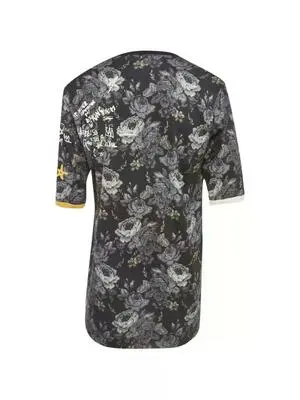 Dolce & Gabbana Graphic-print Longline T-shirt - Black