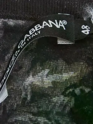 Dolce & Gabbana Graphic-print Longline T-shirt