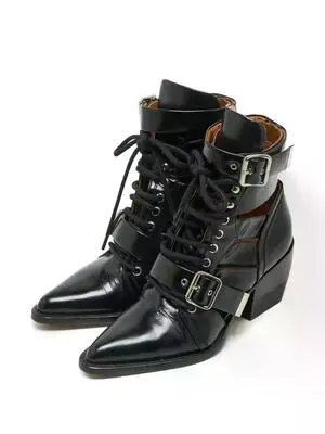 Chloé Rylee Cutout Ankle Boots