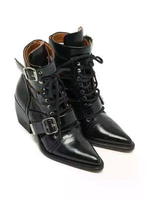 Chloé Rylee Cutout Ankle Boots