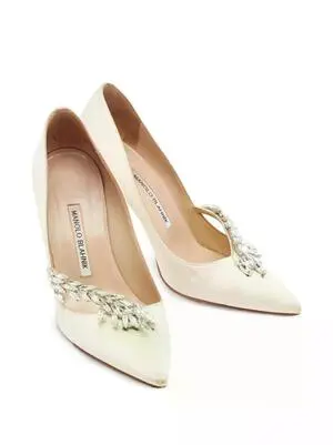 Manolo Blahnik Nadira Crystal-embellished Pumps